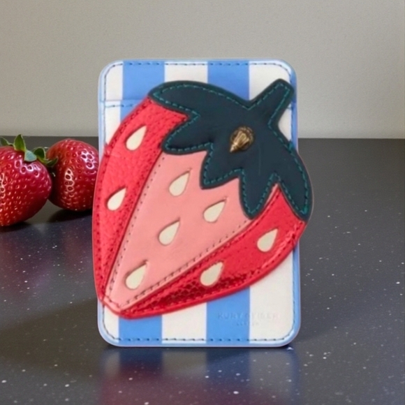 Kurt Geiger | Accessories | Kurt Geiger Strawberry Card Holdersticker ...